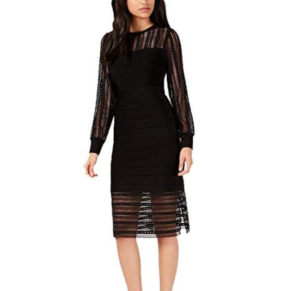 French Connection | Dresses | French Connection Black Vivian Knit ...